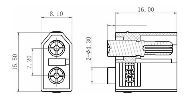 Connecteur XT-60 Male