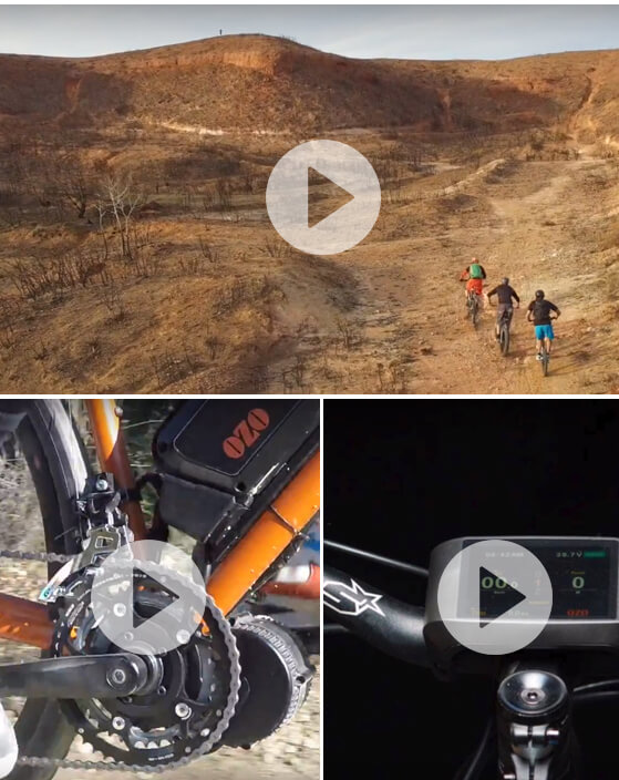 Ozo kits électriques - Transformez votre vélo en vélo électrique